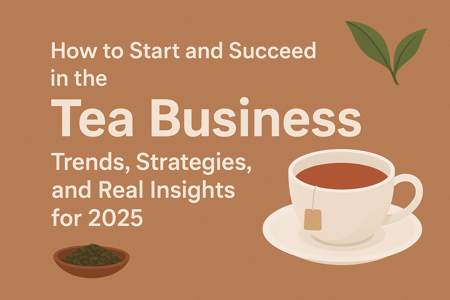 Tea Business in 2025 Strategies, to Build a Profitable Brand